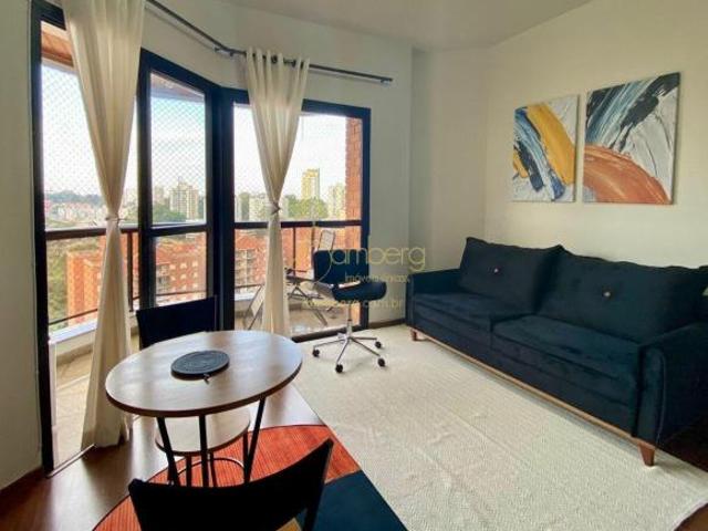 APARTAMENTO NO PANAMBY/MORUMBI COM 40 MTRS 1 QUARTO, 1 VAGA 1 DEPÓSITO