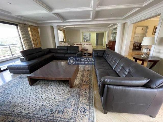 Apartamento no Pacaembu, 3 amplas suítes, 4 vagas, rua privada com segurança!