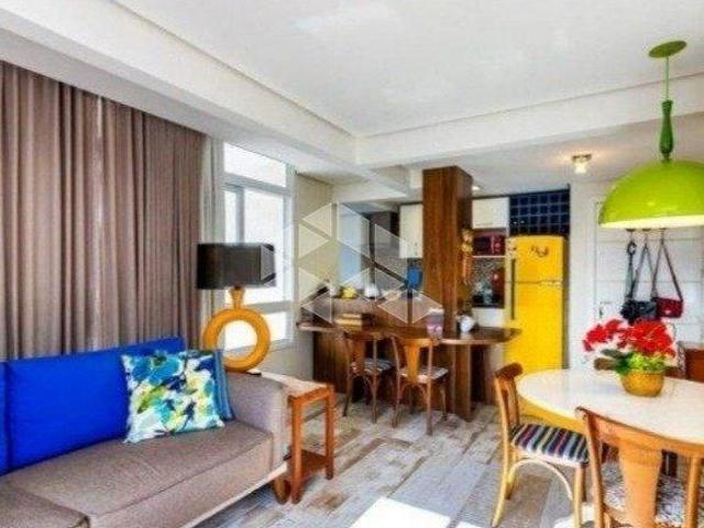 APARTAMENTO NO PARTENON DE 1 DORMITÓRIO E VAGA