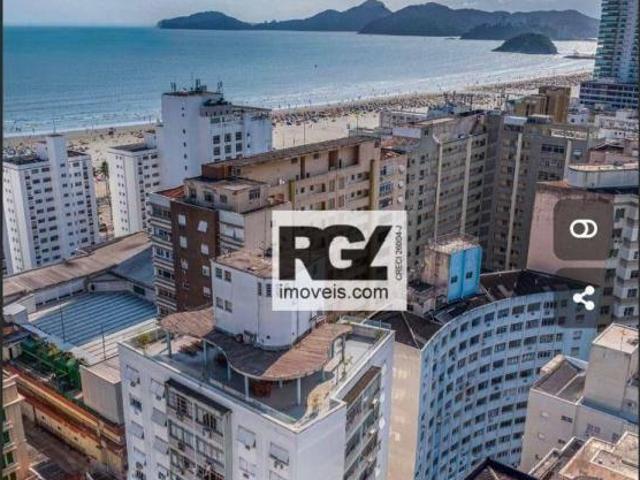 Apartamento no Patriani Gonzaga com 3 dormitórios à venda, 127 m² por R$ 2.500.000 Gonzaga Santo