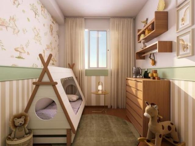 Apartamento no Pinheirinho 2 quartos, Sacada com churrasqueira
