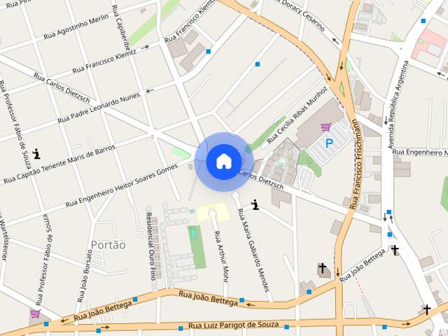 Apartamento no Portão de 46.53 m² com 1 quarto