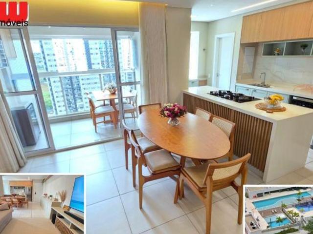 Apartamento no Reserva Parque Clube 3 qts suíte Reformado 2 vagas Águas Claras DF