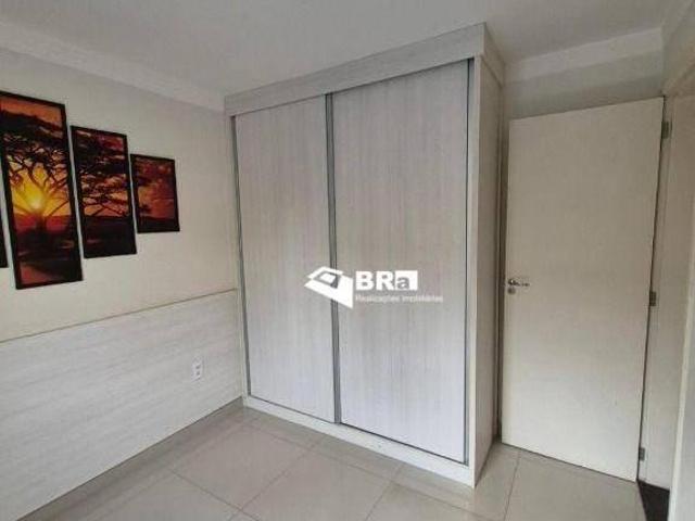 Apartamento no Residencial Pitágoras, Paulínia. 42m², 2 quartos, acabamento premium gesso, LED, ped