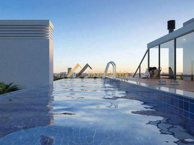 APARTAMENTO NO SANTA CÂNDIDA! 02 QUARTOS, SUÍTE, PISCINA!