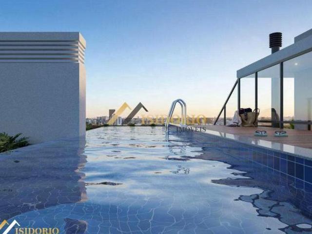 APARTAMENTO NO SANTA CÂNDIDA! 02 QUARTOS, SUÍTE, PISCINA!