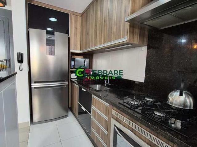 APARTAMENTO NO SANTA CÂNDIDA, 03 QUARATOS, SACADA COM CHURRASQ
