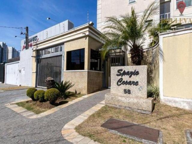 Apartamento no Spazio Cesare, com 3 dormitórios à venda, 67 m² por R$ 420.000 Jardim Botânico Cu
