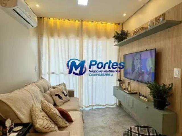 Apartamento, Nova Residence, 2 quartos, 1 suíte, porcelanato, rico em armarios, sacada gourmet, 1 va