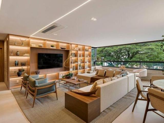 apartamento novinho Brooklin entrar e morar,3 suites com closet, Fantastico, mobiliado, decorado