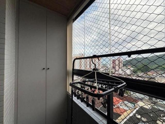 Apartamento novo mobiliado 2 dormitórios com 2 vagas fixas e churrasqueira a carvao no canto do fort
