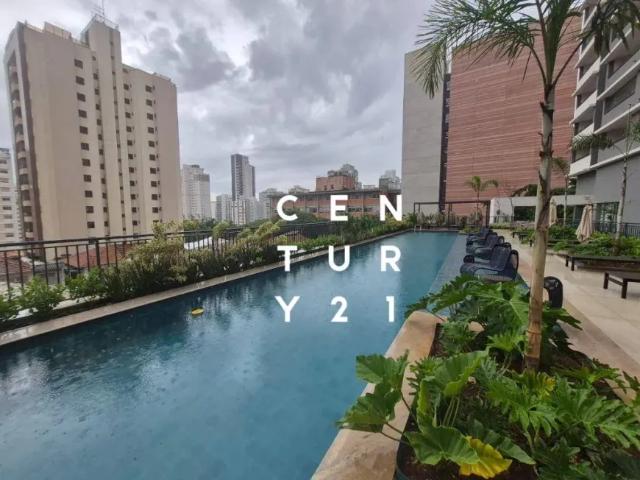 Apartamento novo, mobiliado, 32m2, com 01 quarto, ar condicionado, no Paraiso. Condomínio com lazer