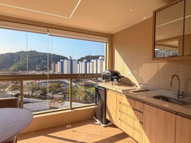 Apartamento Novo Mobiliado Alto Padrão à venda no Canto do Forte Praia Grande/SP