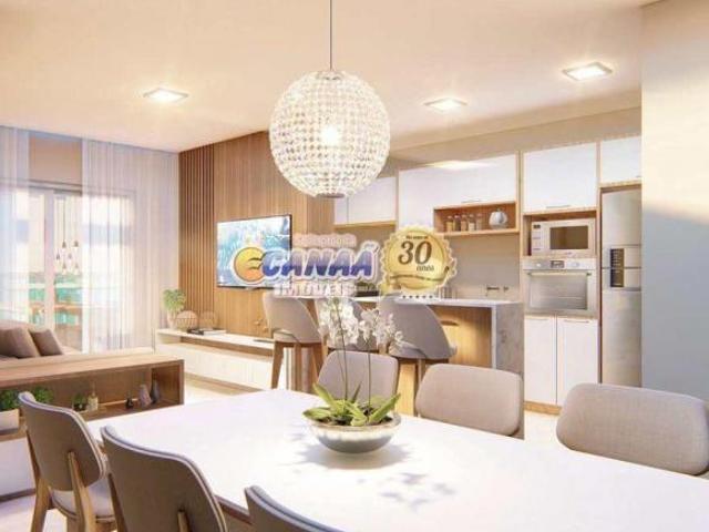 Apartamento novo na Praia de Mongaguá 2 dormitórios