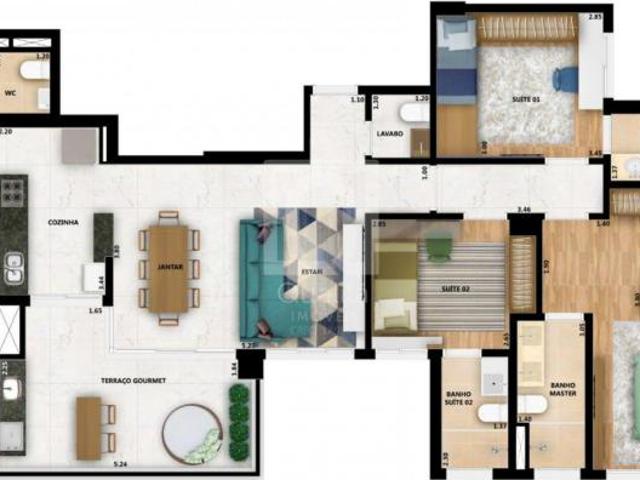 Apartamento novo no Avant Garde Campolim Sorocaba