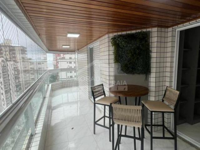 Apartamento NOVO no FORTE, 3 Dormitórios, Terraço, 2 VAGAS, Só na Imobiliária em Praia Grande