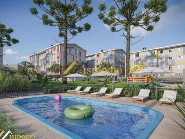 APARTAMENTO NOVO NO SANTA CÂNDIDA! 02 QUARTOS, CHURRASQUEIRA!