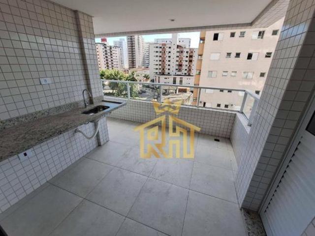 Apartamento com 2 dormitórios à venda, 86 m² por R$ 610.000,00 Aviação Praia Grande/SP