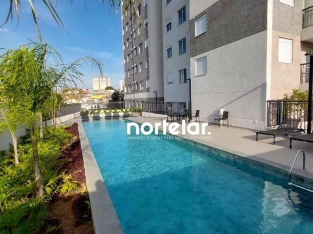 apartamento novo a venda 2 quarto 1 vaga moto 38m² na freguesia