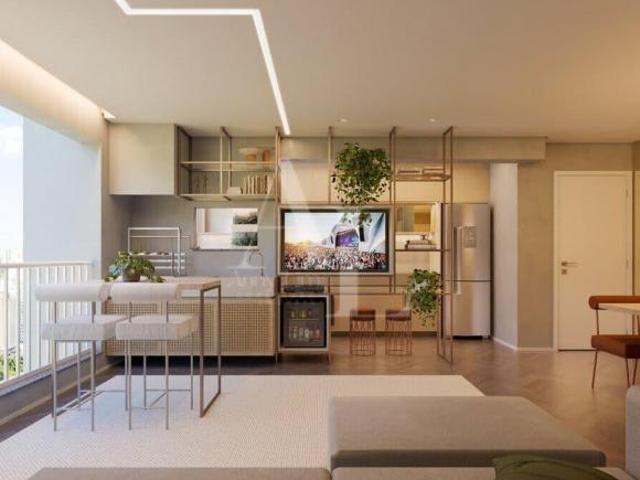 Apartamento novo à venda com 50m2 1 dormitório suíte Infinity Home Club