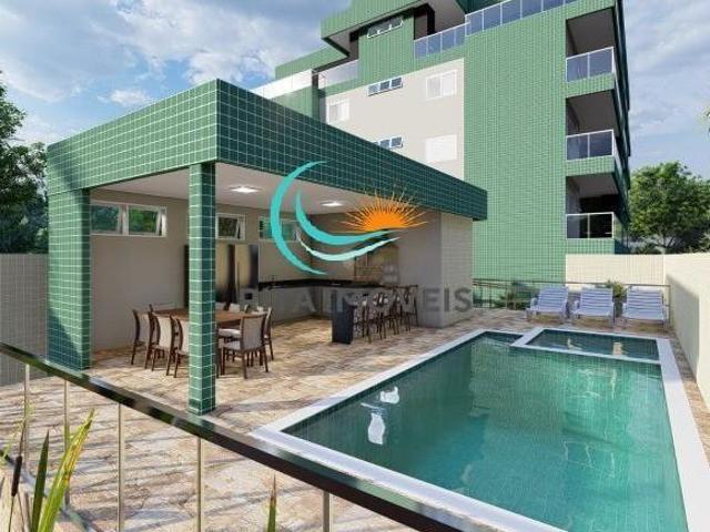 Apartamento Novo à venda em Bertioga SP, no bairro Indaiá, com 2 quartos, 1 sala, 1 banheiro e 1 vag