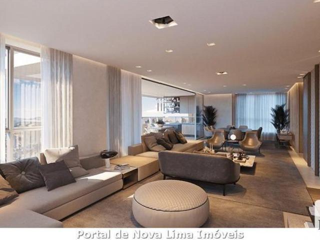Apartamento Novo a venda em Nova Lima 391 m² com 5 vagas na garagem e lazer completo. Você merece