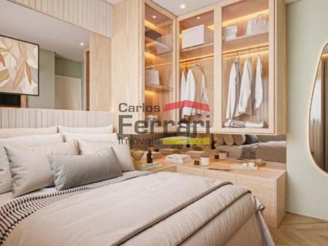 Apartamento novo a venda em santana com 02 dormitorios, varanda e 01 vaga
