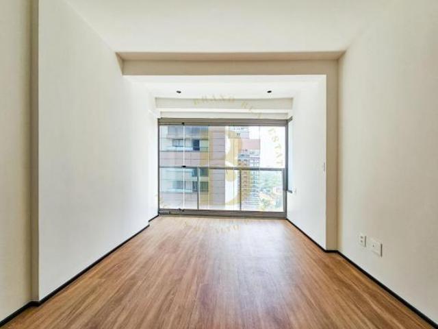 Apartamento novo á venda ou locação em Moema, 48m², 1 quarto, 1 vaga, andar alto
