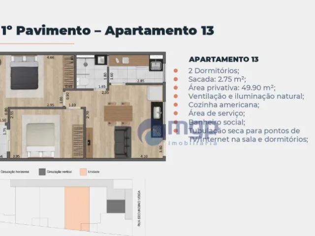 Apartamento Novo à venda no Jardim Japão 52,65 m² São Paulo/SP