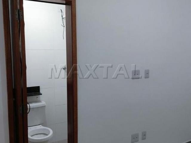 Apartamento novo à venda, no Parque Mandaqui, 40m² com 2 dormitórios, sala, cozinha e 01 vaga