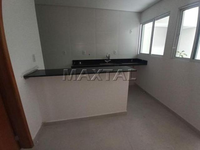 Apartamento novo à venda no Parque do Mandaqui com 1 dormitório, sala e cozinha americana