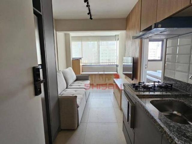 Apartamento novo à venda na Vila Olímpia – 27m², mobiliado, lazer completo