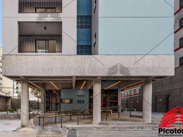 Apartamento tipo Flat à venda Vila Buarque, 37 m2, 1 quarto, sala, banheiro, sem vaga de garagem
