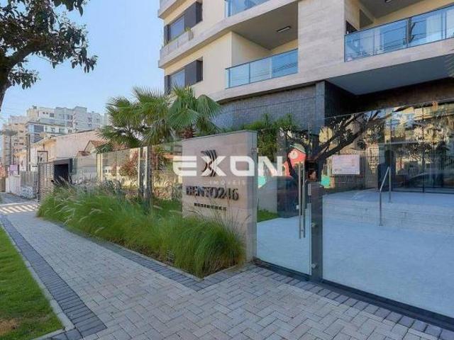 Apartamento novo AGUA VERDE – 128,87 m² privativos, 3 suítes BENTO 246!