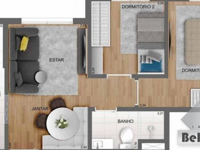 Apartamento Novo = andar Alto