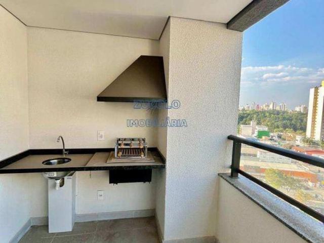 Apartamento novo, andar alto e vista livre com 2 vagas de garagem no Centro de São Bernardo do Campo