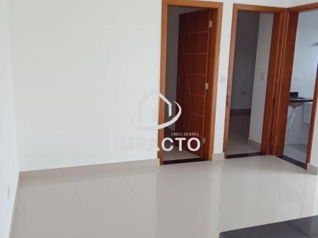 Apartamento novo com 55m², 2 dormitórios, sacada e vaga de garagem
