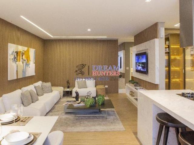 Apartamento NOVO com 107m² Área privativa, 3 Quartos, 1 Vaga + depósito, Bairro Centro