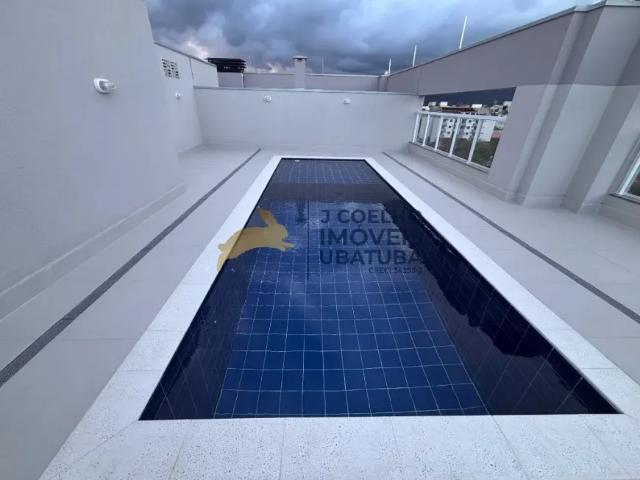 Apartamento NOVO com 1 dormitório com varanda gourmet Praia do Itaguá/Ubatuba SP