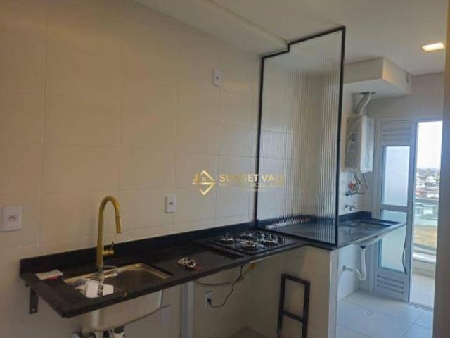 Apartamento novo com 2 dormitórios à venda, 67 m² por R$ 615.000 Villa Branca Jacareí/SP