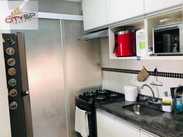Apartamento Novo com 2 dormitórios ar condicionado à venda, 46 m² por R$ 330.000