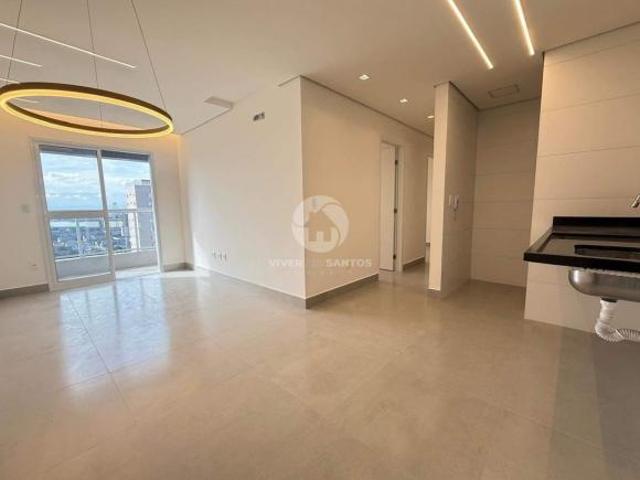 Apartamento Novo com 2 Dormitórios, Suíte e 1 Vaga no Macuco Santos SP