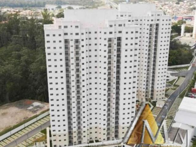 Apartamento novo, com 2 dormitórios, sendo 1 suíte, sala, cozinha, área de serviço, banheiro auxilia
