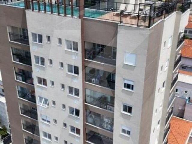 Apartamento novo, com 2 dormitórios varanda gourmet no Jardim São Paulo