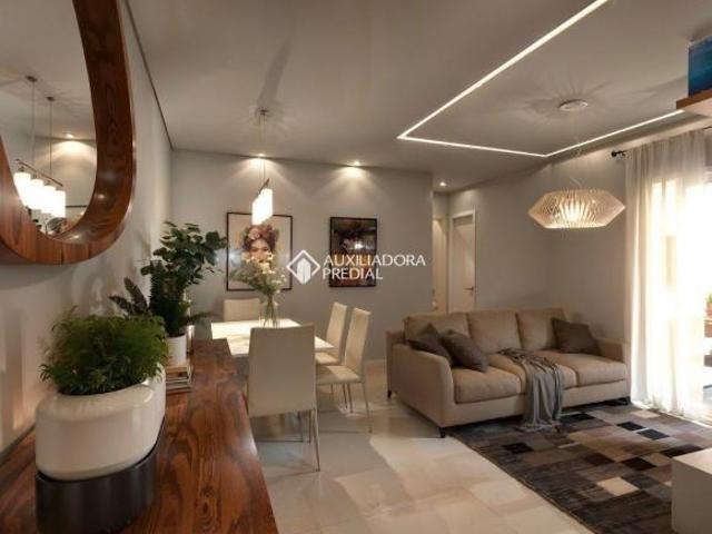 Apartamento novo com 2 quartos, sala 2 ambientes com sacada, churrasqueira e vaga de garagem