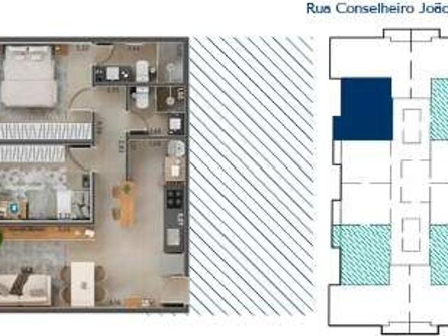 Apartamento Novo com 2 Quartos, Suíte, Varanda Gourmet e Lazer Completo no Piazza Torino em Santos