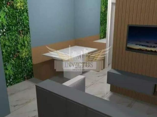 Apartamento Novo com 2 Quartos para Comprar, 41m² Vila Homero Thon, Santo André/SP