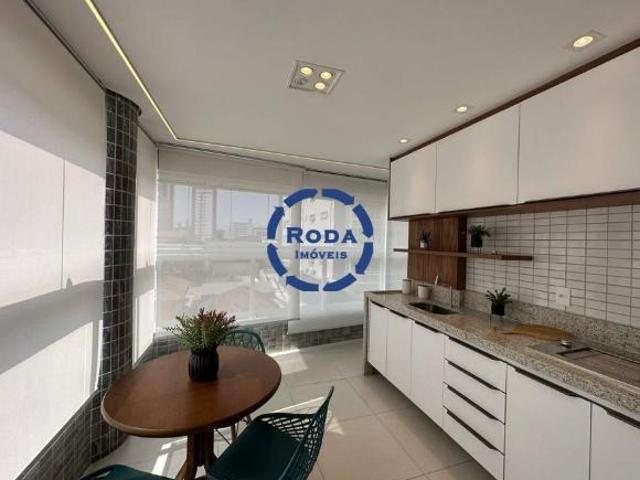 Apartamento novo com 2 suítes e varanda gourmet no Boqueirão