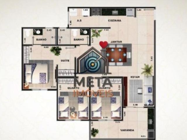 APARTAMENTO NOVO COM 3 DORMITÓRIOS A VENDA NO CENTRO DE UBATUBA