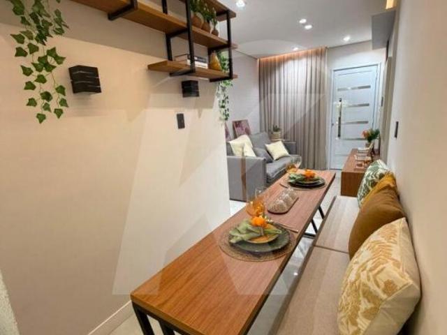 Apartamento novo com 3 dormitórios com vaga coberta na Vila Isolina Mazzei